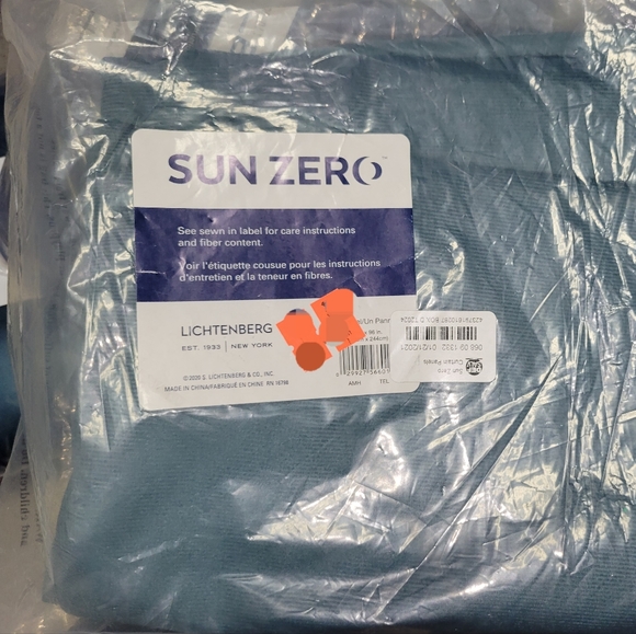 Sun Zero | Accents | Sun Zero Amherst Thermal 96in Blackout Curtain Set ...